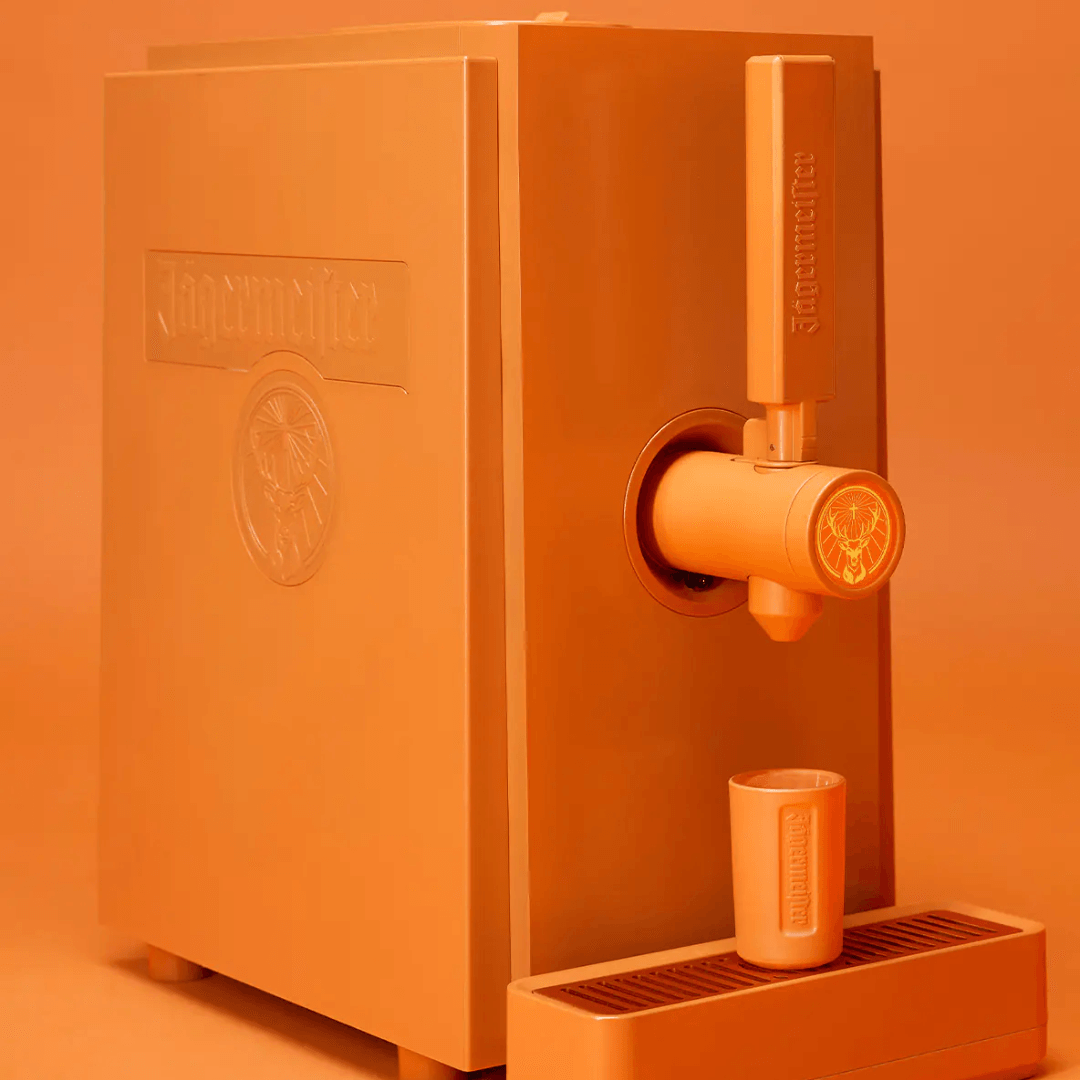 Jägermeister 1-Bottle Tap Machine orange – FestivalStuff